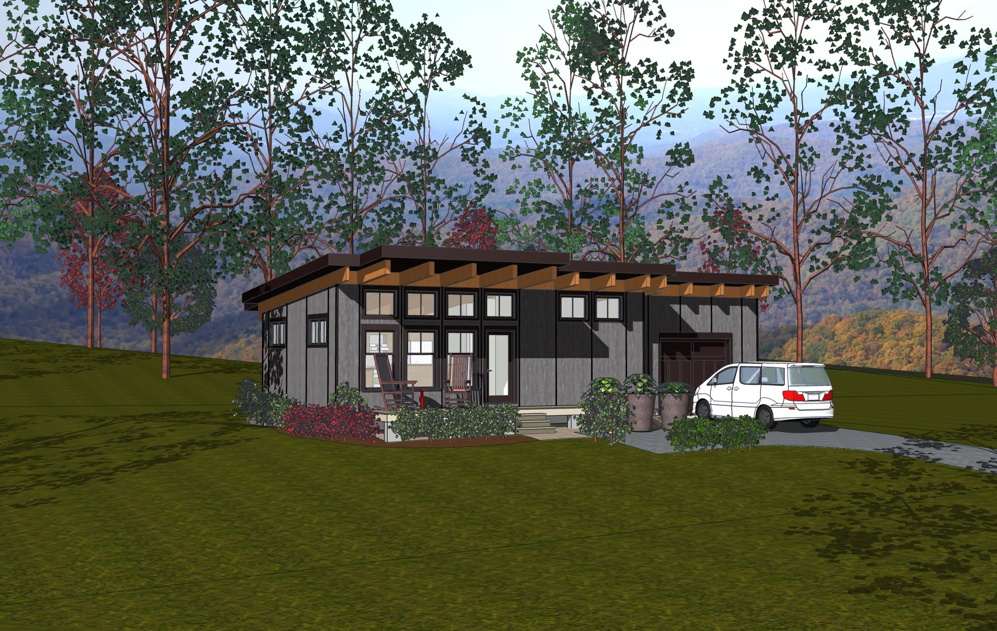Basic home designs with inventive roof options | HOMEarchitecture.pro
